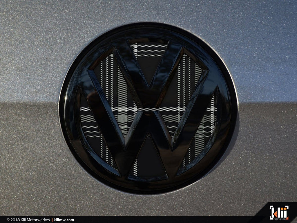 K13-10VRE | VW Rear Badge Insert - Mk7 GTD Plaid – UroTuning