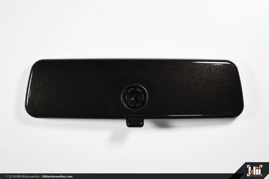K34RM8 | VW Rear View Mirror Overlay - Deep Black Pearl Metallic ...