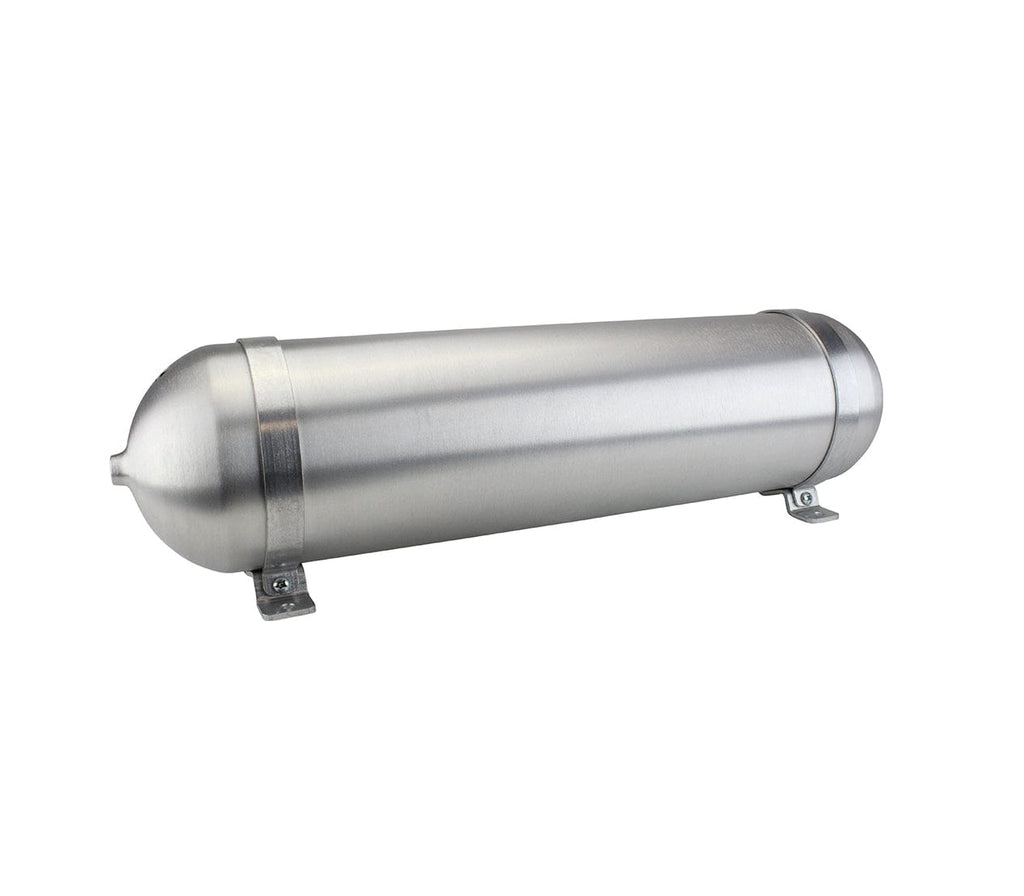 Seamless Tanks Aluminum Air Tank 28" Length 6.625" Diameter, (4) 3/8 ...