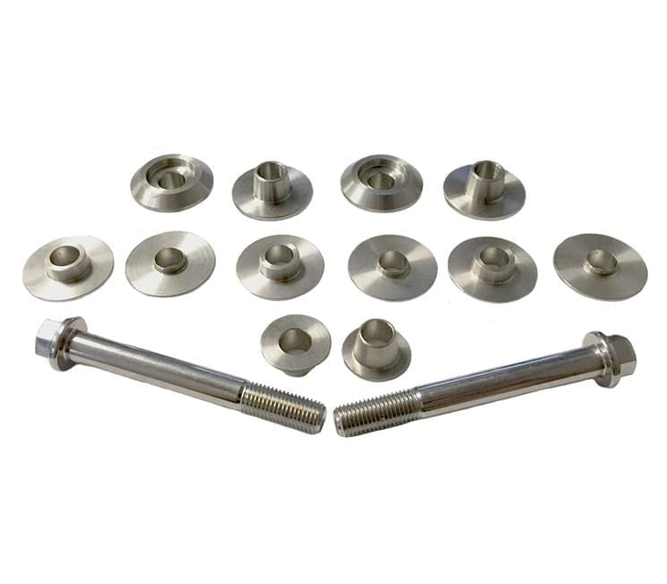 Torque Solutions Billet Subframe Bushing Insert Kit - VW Mk5 / Mk6 / B6 ...