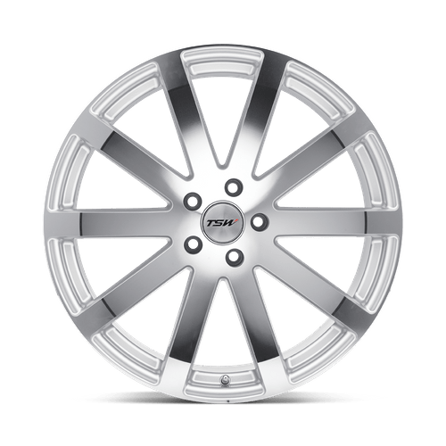 1980BRK205120S76 | TSW Cast Brooklands 19" 5x120 Silver W/ Mirror Cut ...