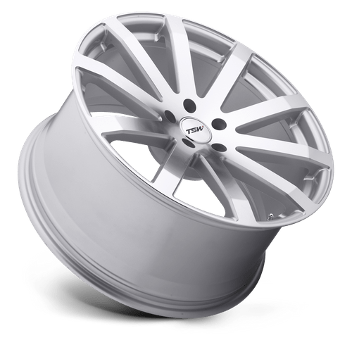 1980BRK355100S72 | TSW Cast Brooklands 19" 5x100 Silver W/ Mirror Cut ...