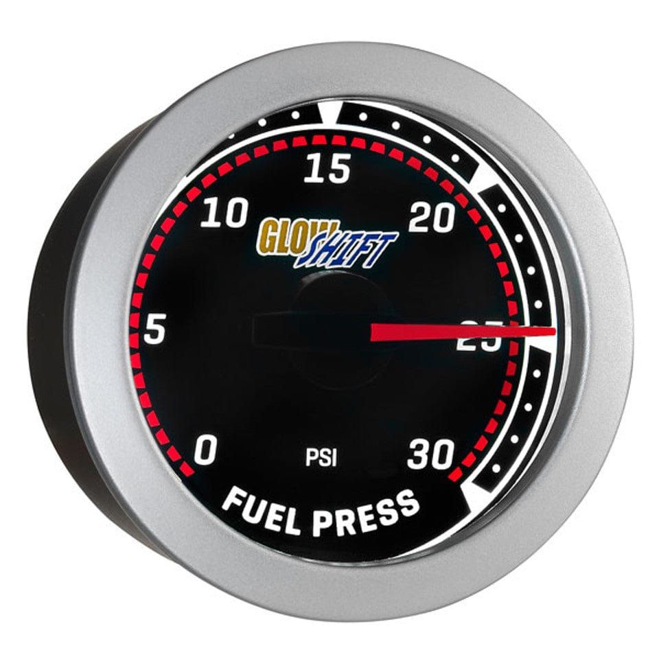 GlowShift Gauges Tinted 30 PSI Fuel Pressure Gauge | GS-T11-30 – UroTuning