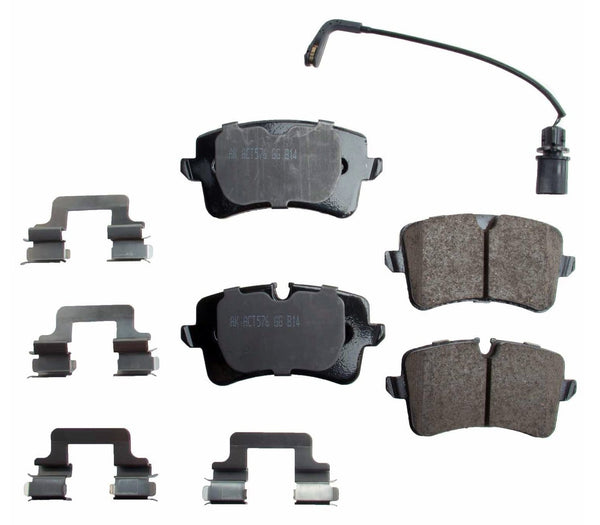 Akebono Brake Pads (Rear) - Audi / C7 A7 / C7 A6 | 4G0698451J – UroTuning
