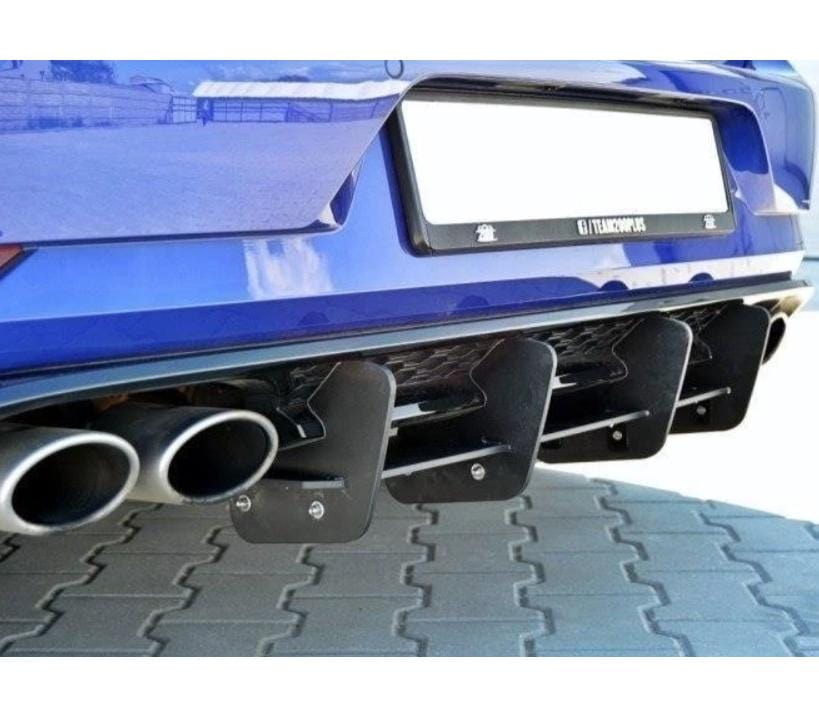 Maxton Design Rear Diffuser - VW Mk7.5 Golf R | VW-GO-7F-R-CNC-RS1A ...