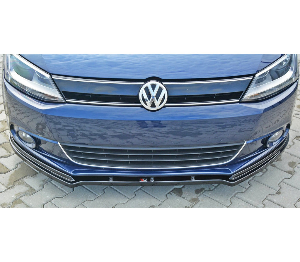 Maxton Design Front Splitter V.1 - VW Mk6 Jetta Preface | VW-JE-6-FD1G ...