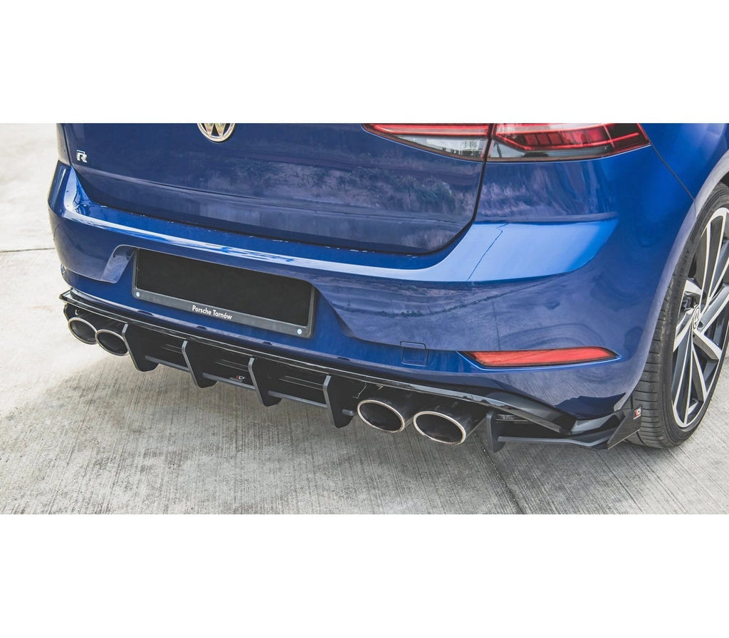 Maxton Design Racing Durability Rear Diffuser - VW Mk7.5 Golf R ...