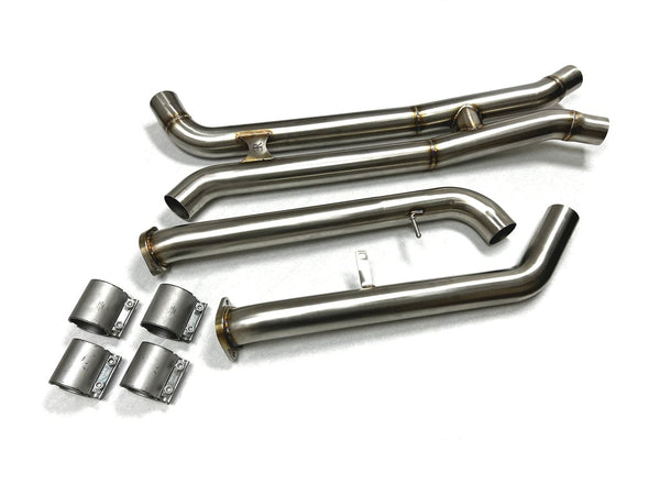 Evolution Racewerks Competition Series Mid Pipes - BMW / G80 / G82 / M3 ...