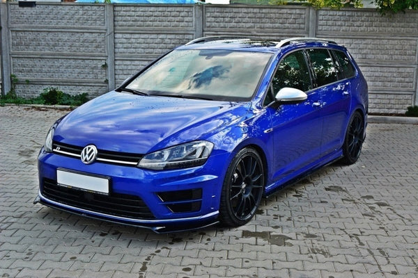 Maxton Design Front Splitter - VW Golf R Mk7 V.2 | VW-GO-7-R-FD2G ...