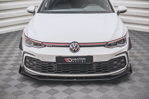 Maxton Design Front Bumper Wings (Canards) - VW Mk8 GTI | VW-GO-8-GTI ...