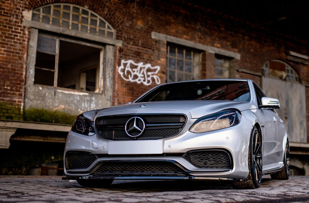 Maxton Design Front Splitter Mercedes-Benz E63 AMG Sedan W212 Facelift ...