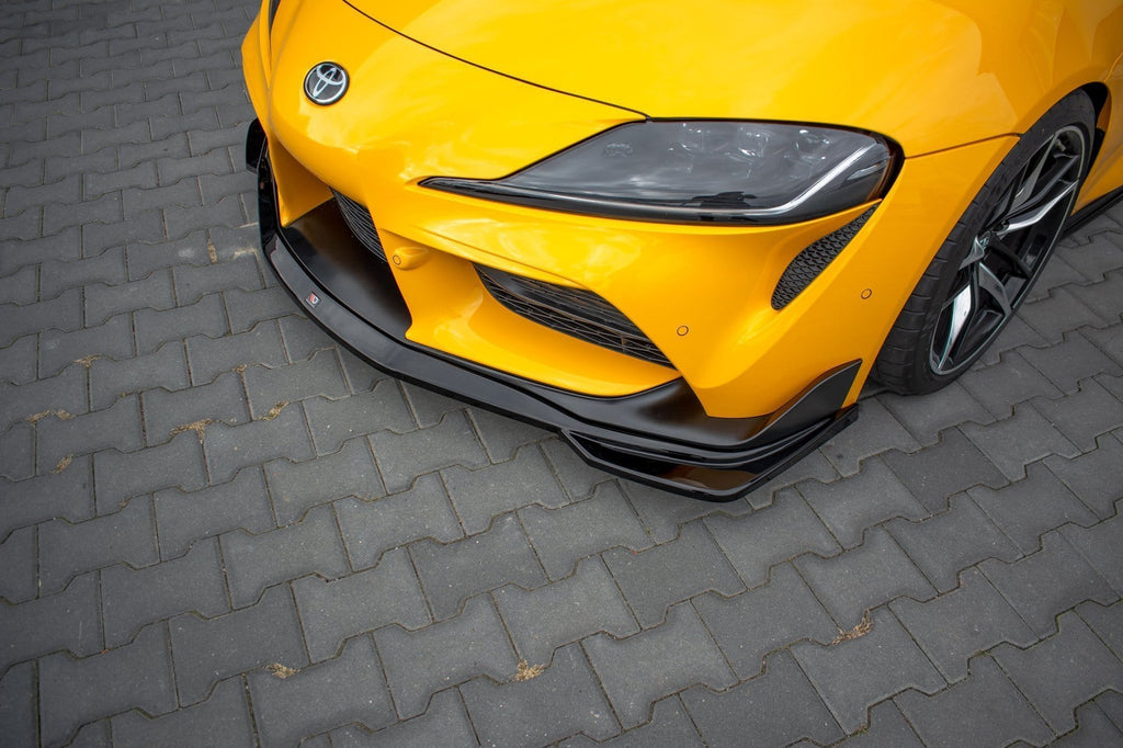 Maxton Design Front Splitter V.1 - Toyota Supra Mk5 | TO-SU-5-FD1G ...