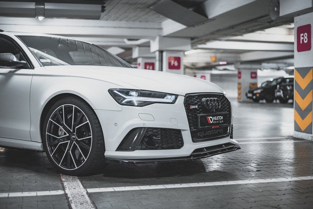 Maxton Design Front Splitter V.4 - Audi RS6 C7 | AU-RS6-C7-FD4G – UroTuning