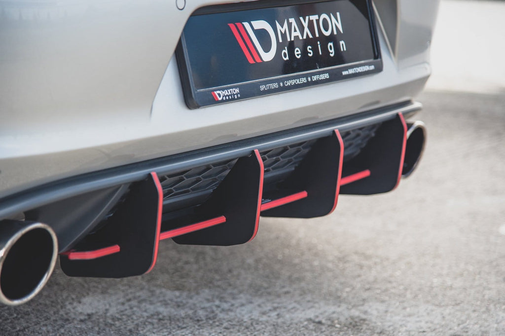 Maxton Design Racing Durability Rear Diffuser V.1 - VW Mk7 GTI ...