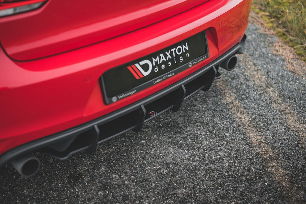 Maxton Design Racing Durability Rear Diffuser V.2 - VW Mk6 GTI ...