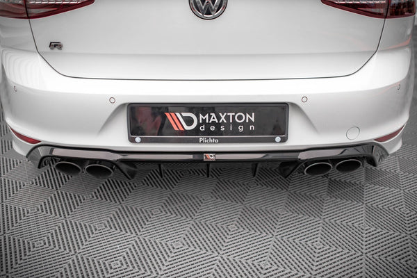 Maxton Design Rear Valance - VW Golf R Mk7 | VW-GO-7-R-RS1G – UroTuning