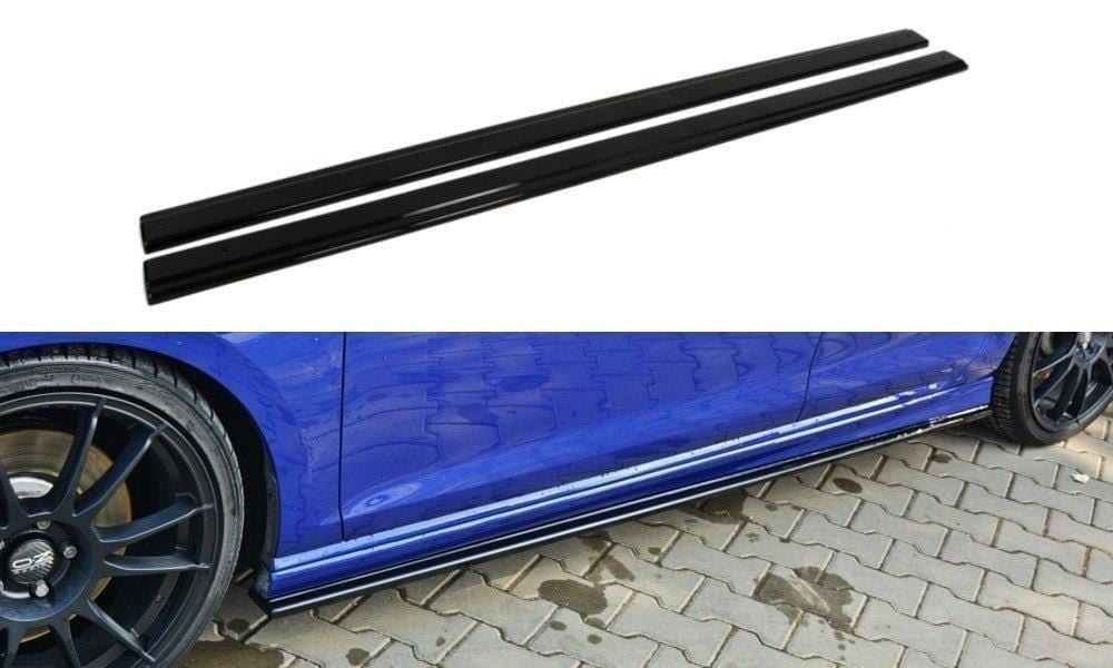 Maxton Design Side Skirts Diffusers - VW Golf Mk7 R Hatchback/Estate ...