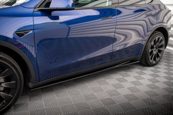 Maxton Design Side Skirts Diffusers V.1 - Tesla Model Y | TE-MODELY-1 ...