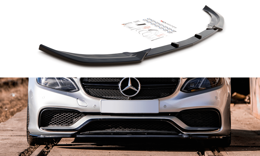 Maxton Design Front Splitter Mercedes-Benz E63 AMG Sedan W212 Facelift ...