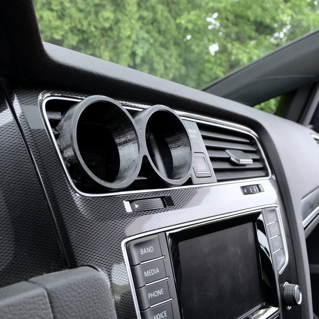 CJM Industries MK7/7.5 GTI & Golf R Dual Center Vent Pod 2015 ...