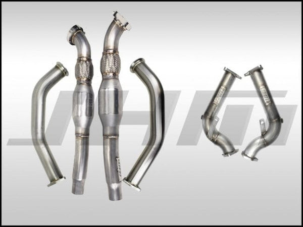 JHMotorsports Exhaust - COMPLETE High-Flow Cat Downpipes with ...