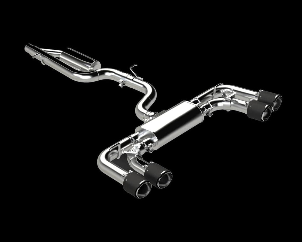 S4612304 | MBRP 3" Cat Back Quad Tip Exhaust System - VW Mk8 Golf R ...