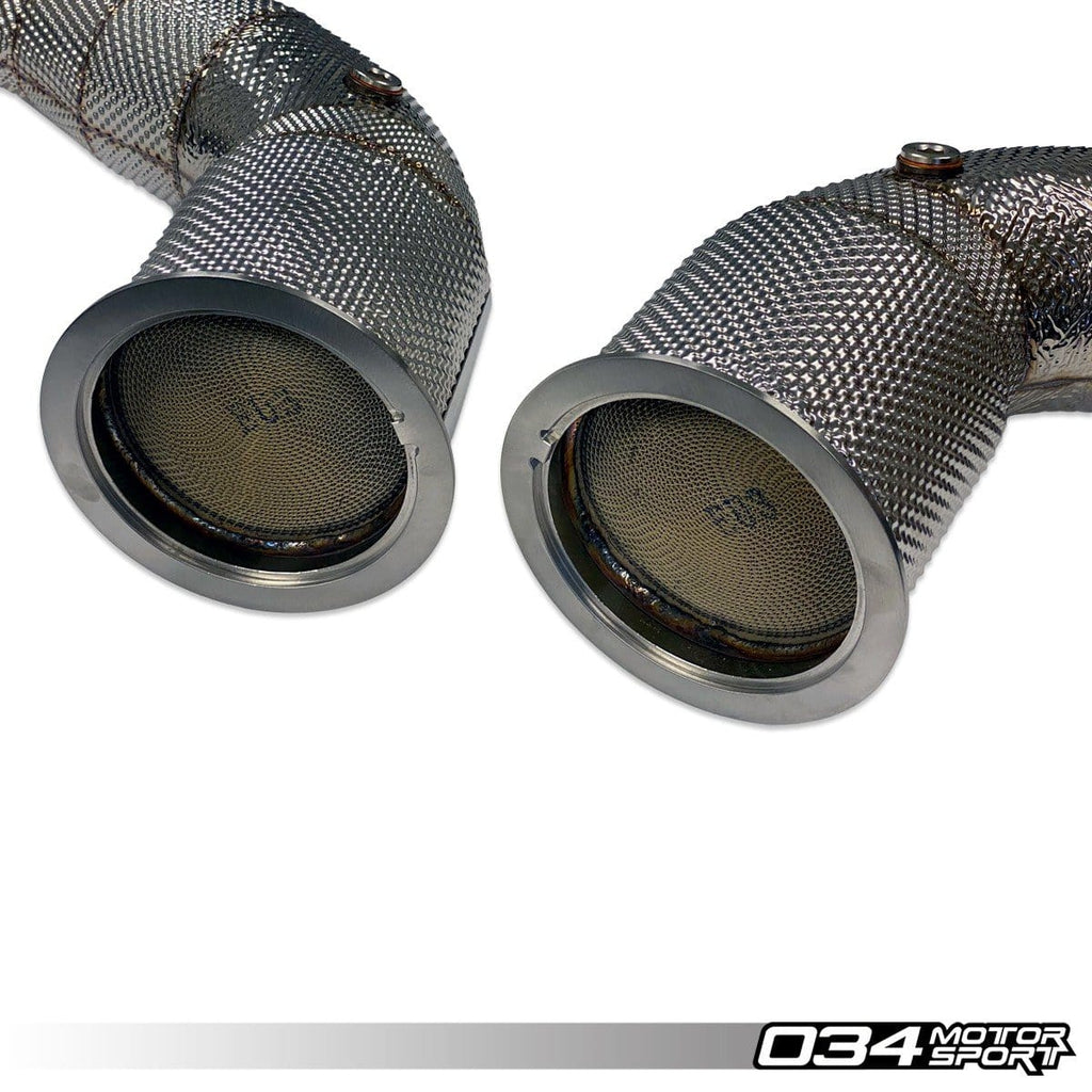 034 Motorsport Stainless Steel Racing Catalyst Set | Audi B9 Audi RS5 ...