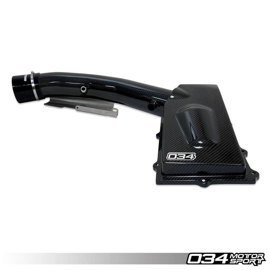034 Motorsport 4" Carbon Fiber Closed-Top Cold Air Intake System | Audi ...