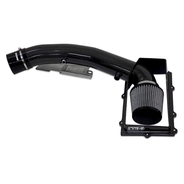 034 Motorsport X34 Carbon Fiber Open-Top Cold Air Intake System - Audi ...