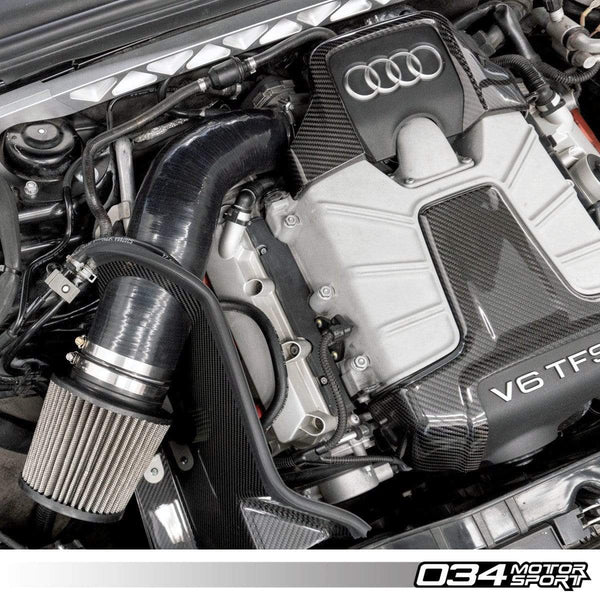 034 Motorsport S34 Carbon Fiber Intake | Audi B8/8.5 S4/S5 3.0T | 034 ...