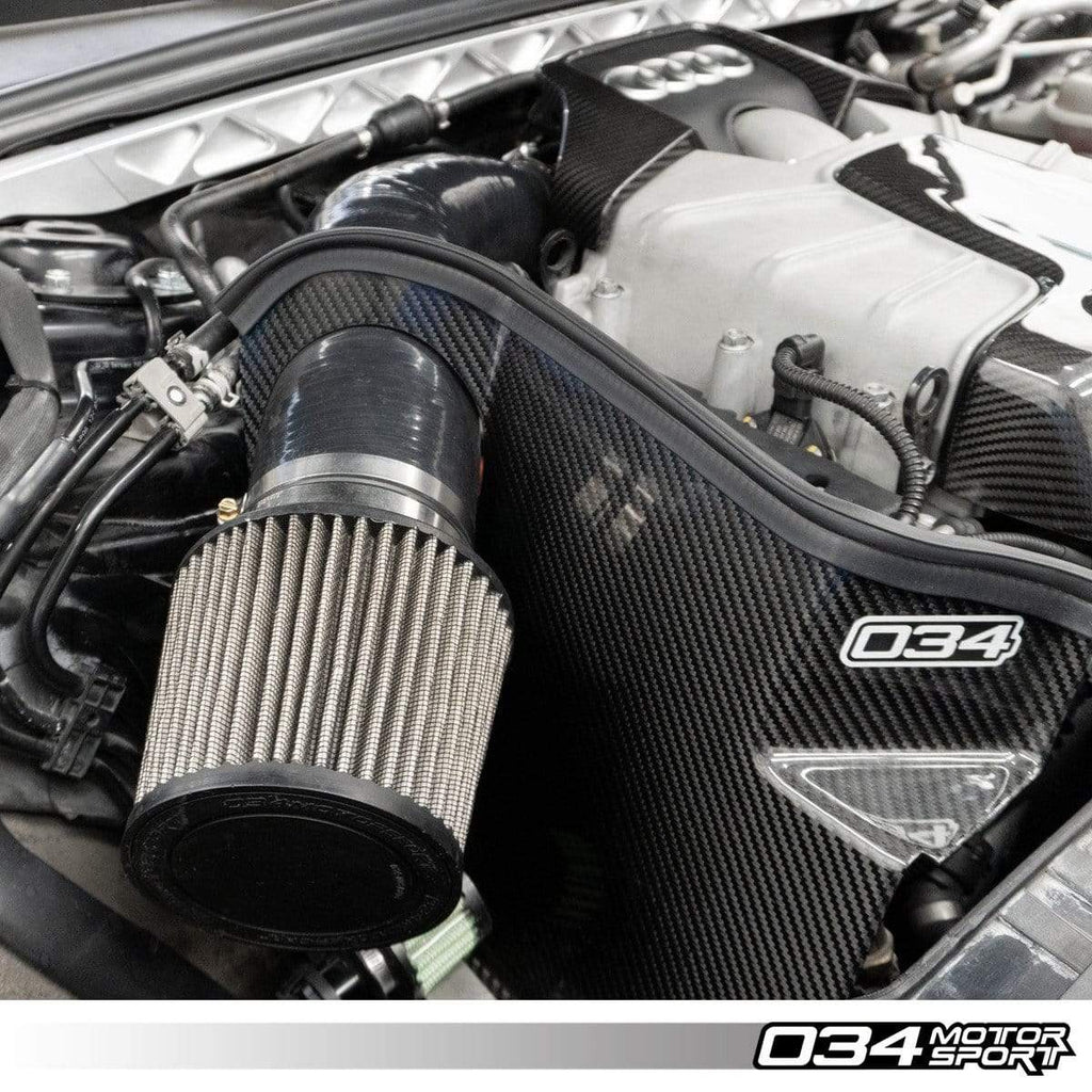 034 Motorsport S34 Carbon Fiber Intake | Audi B8/8.5 S4/S5 3.0T | 034 ...